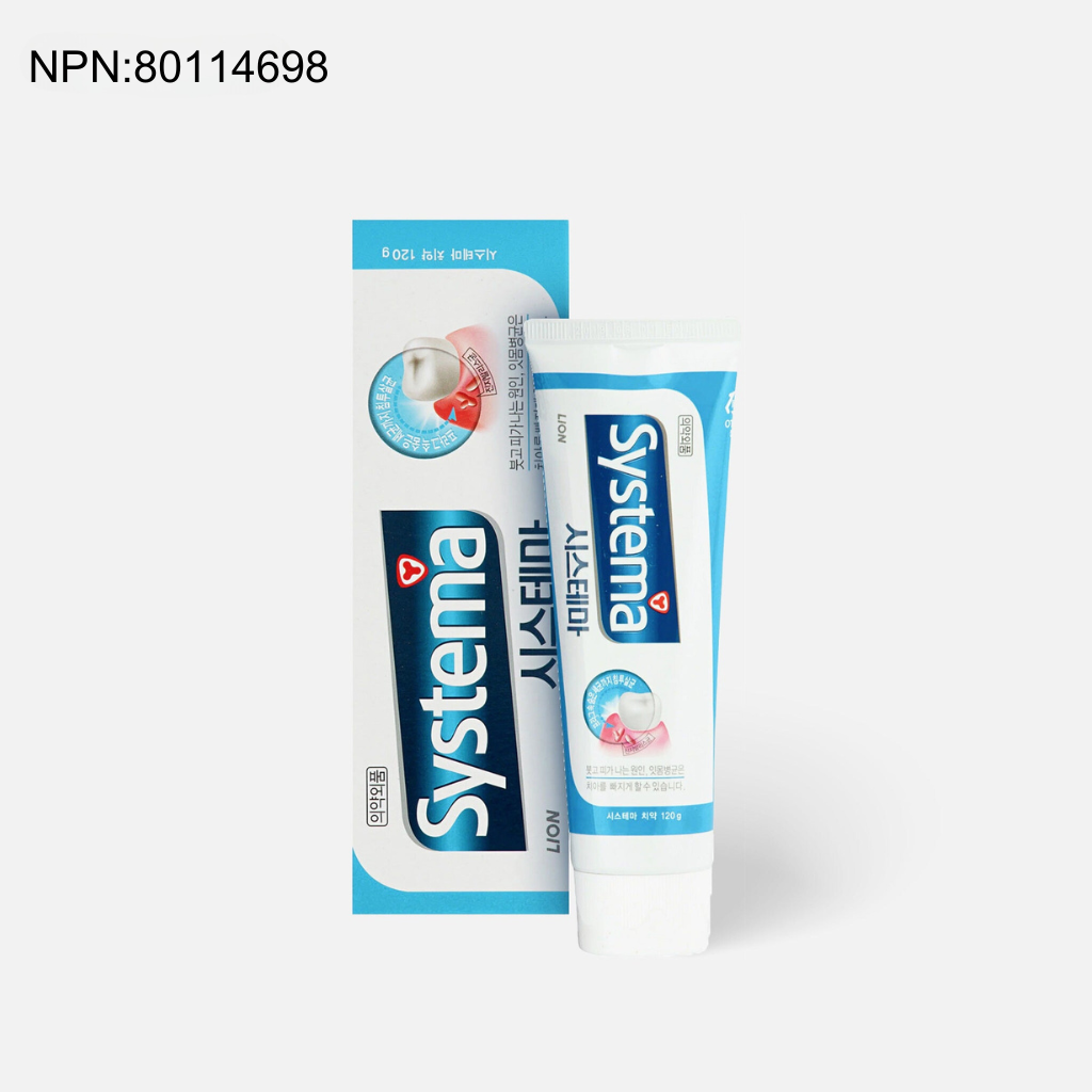 LION Systema toothpaste Ice Mint Alpha 120g – LAMOUR Beauty & Life