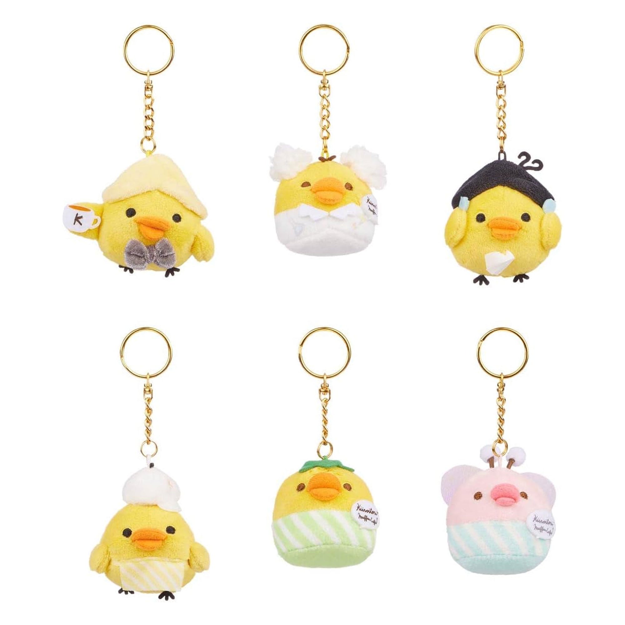 San-X Kiiroitori Muffin Cafe Series Keychain Blind Box – LAMOUR Beauty ...
