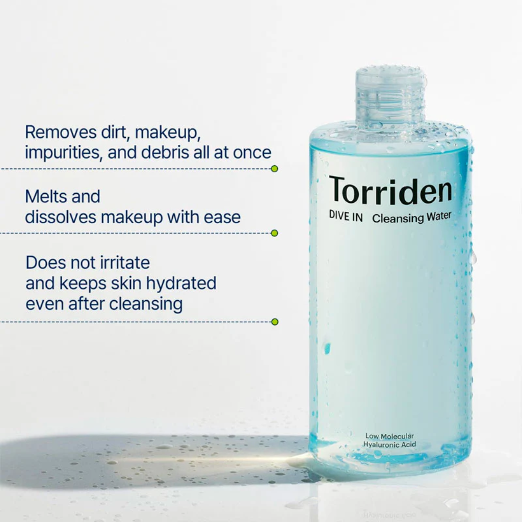 Torriden DIVE IN Cleansing Water 400ml – LAMOUR Beauty & Life