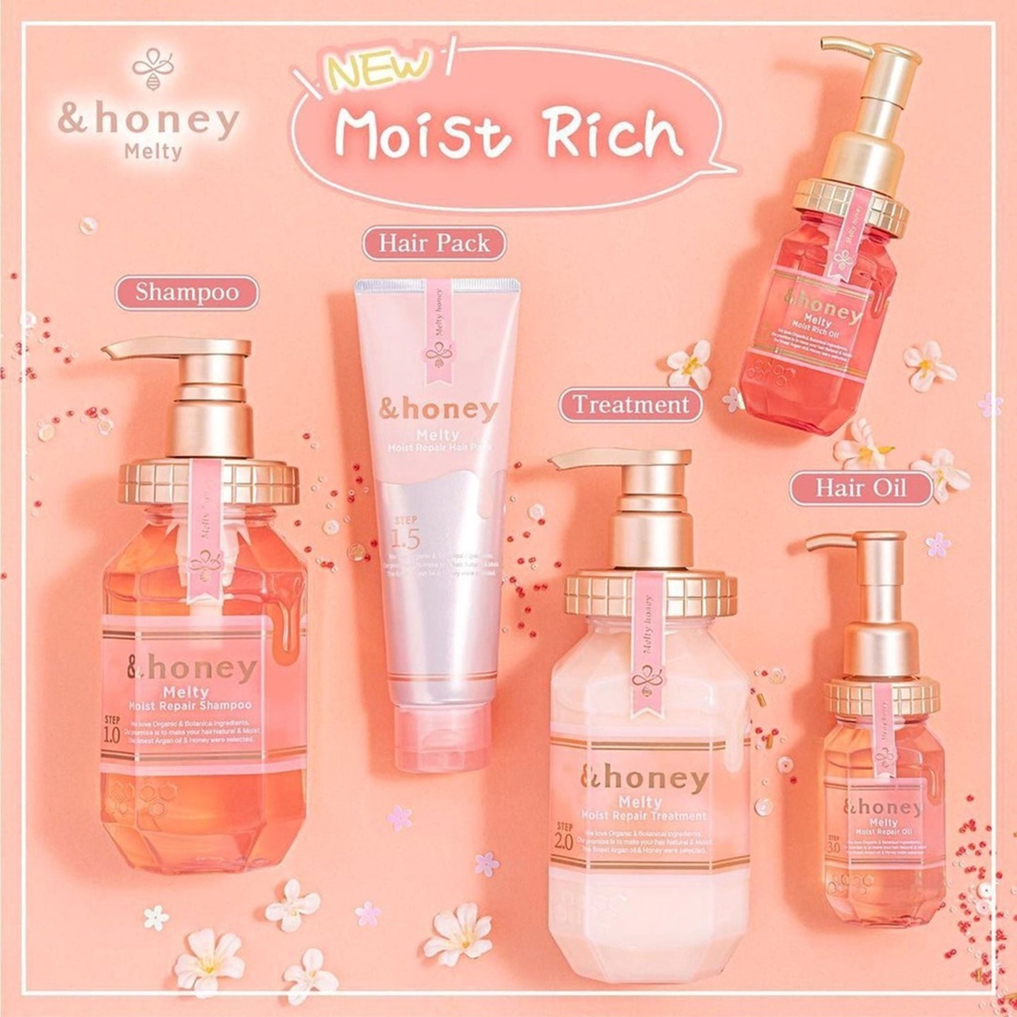 ViCREA &honey Melty Moist Repair Hair Pack 130g – LAMOUR Beauty & Life